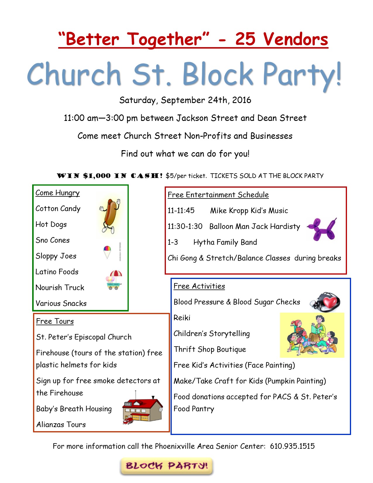 "Better Together" Church Street Block Party