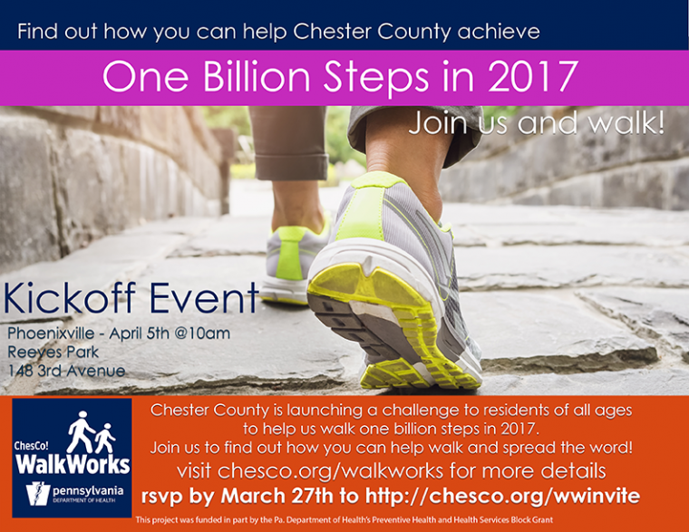 WalkWorks ChesCo! Kickoff Event