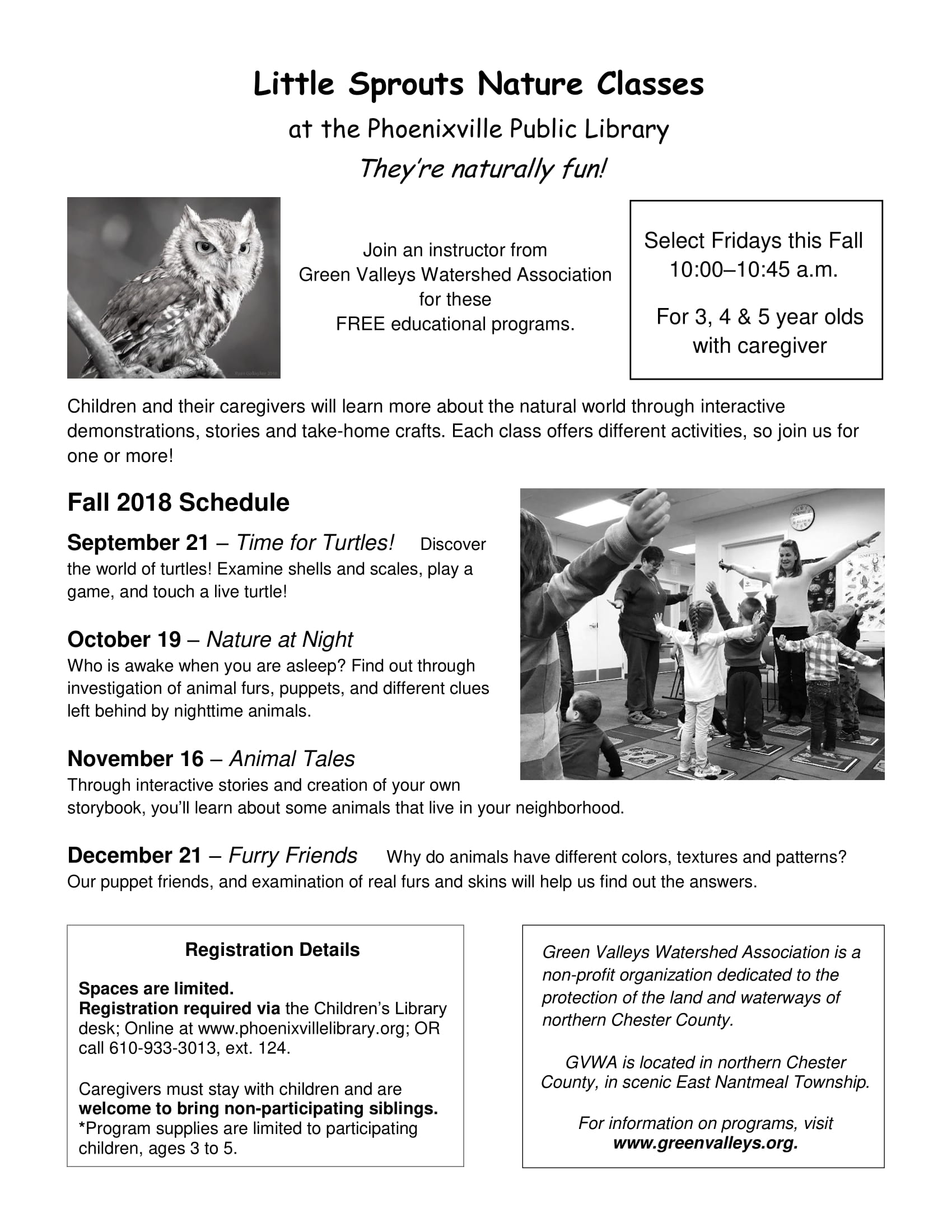 Little Sprouts Nature Class: Animal Tales