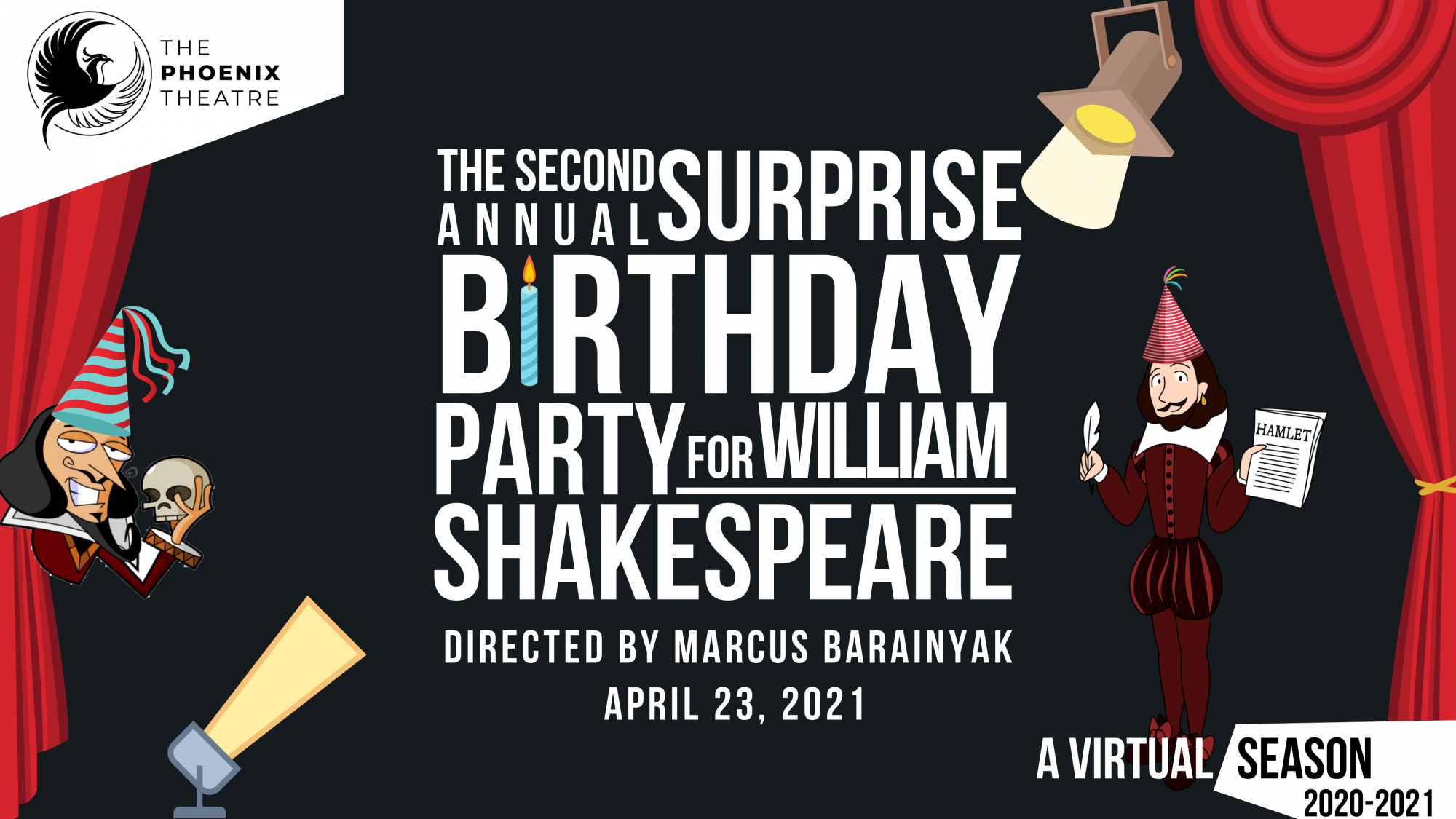 A Surprise Birthday Party for William Shakespeare
