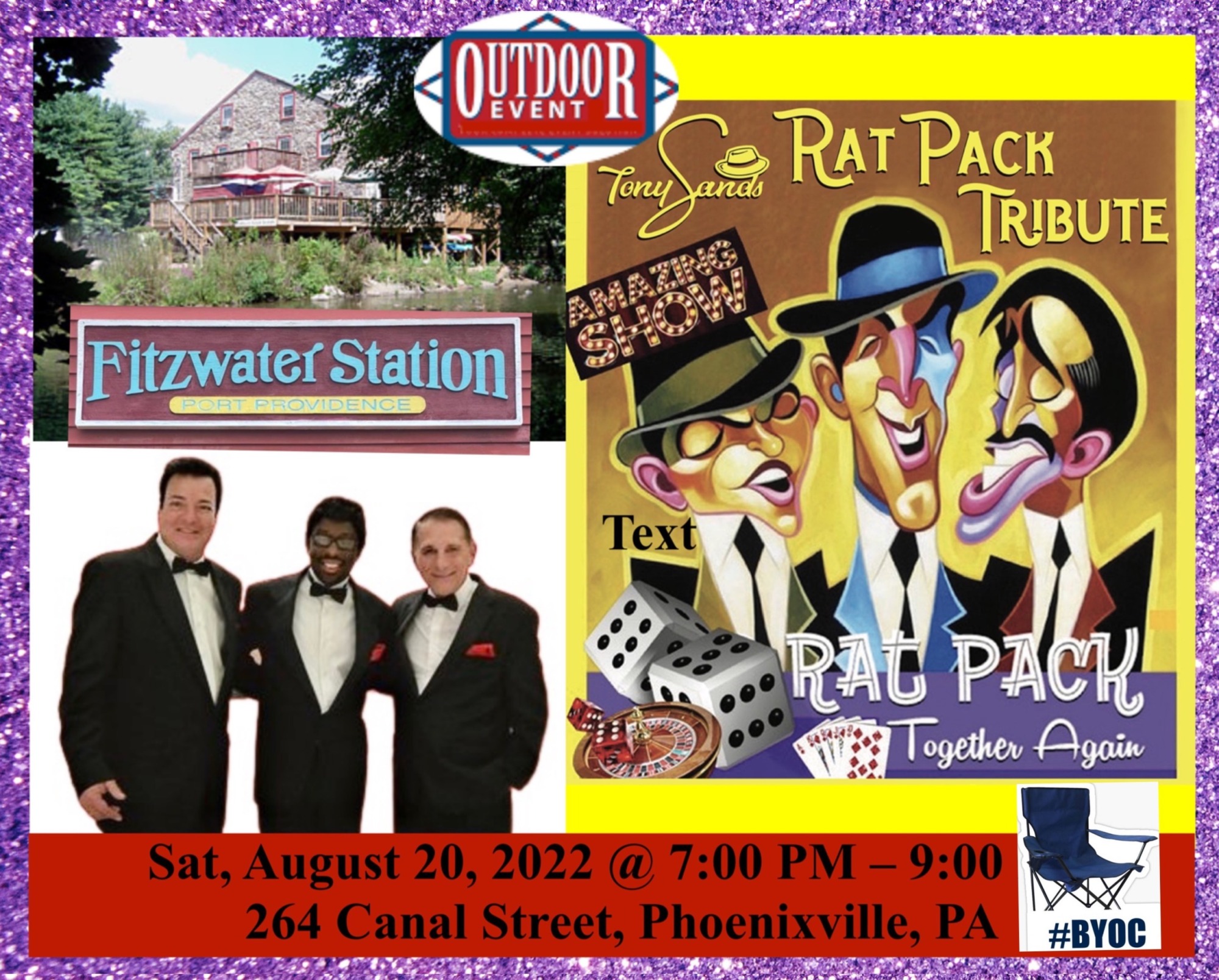 Tony Sands’ Rat Pack Together Again